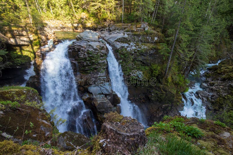 Nooksack Falls stock image. Image of natural, environment - 42837547