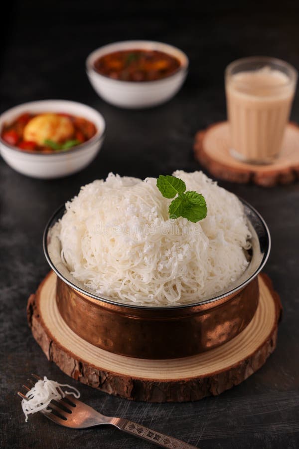 Noolappam Idiyappam Rice Noodles String Hopper Popular Steam Cooked