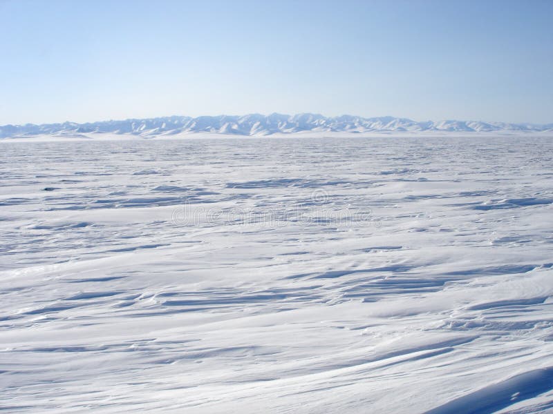 Noordpool Landschap stock afbeelding. Image of winter - 7269127