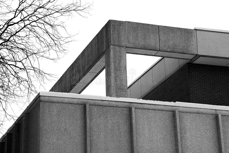 Muur Van Een Gebouw Van De Northwestern University Stock Foto - Image ...