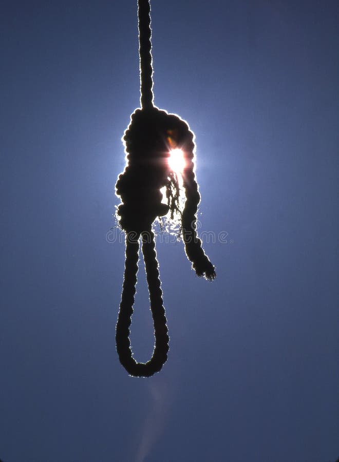 Noose and Sun stock image. Image of rope, execute, crimminal - 2569761