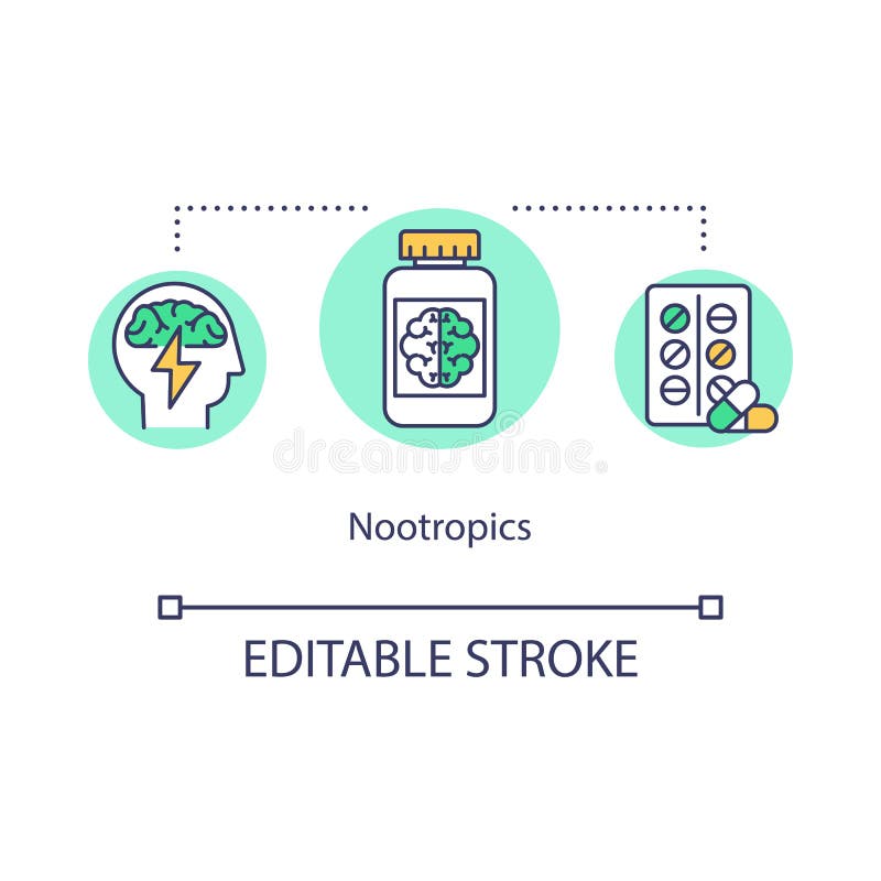 No Self-medication Concept Icon Stock Vector - Illustration of patient ...