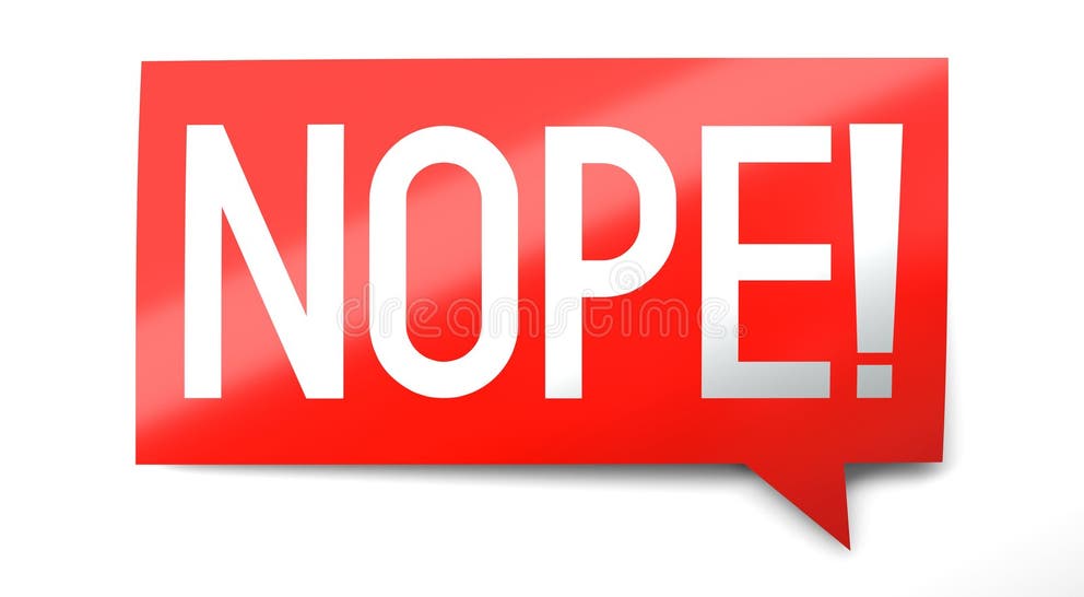 Nope Png Stock Illustrations – 2,884 Nope Png Stock Illustrations ...