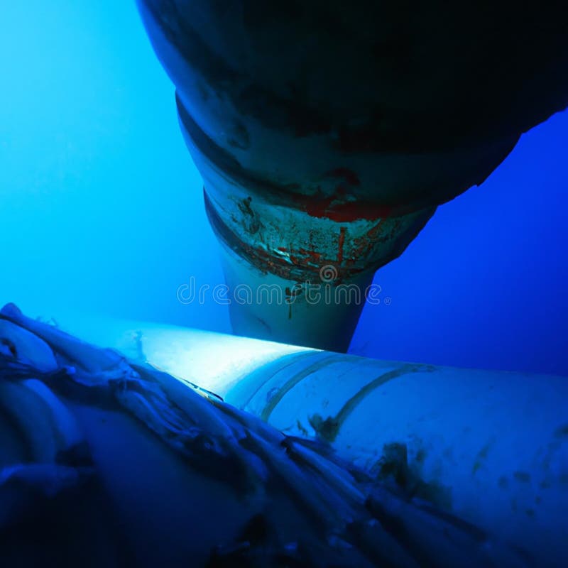Nord Stream Gas Pipeline Underwater Imaginary Illustration Stock ... Nord Stream Gas Pipeline Underwater Imaginary Illustration Stock ...
