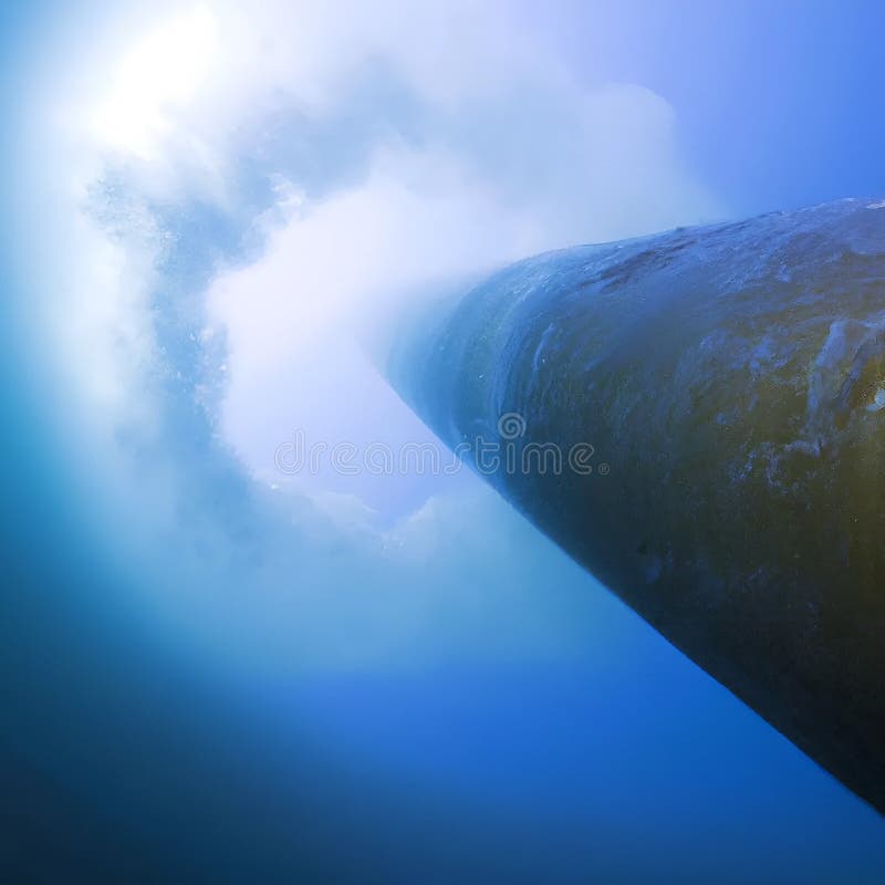 Nord Stream Gas Pipeline Underwater Imaginary Illustration Leaking Gas ... Nord Stream Gas Pipeline Underwater Imaginary Illustration Leaking Gas ...
