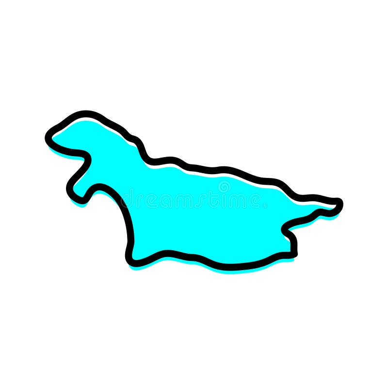 Nord-Ubangi Province of the Democratic Republic of the Congo Vector Map ...