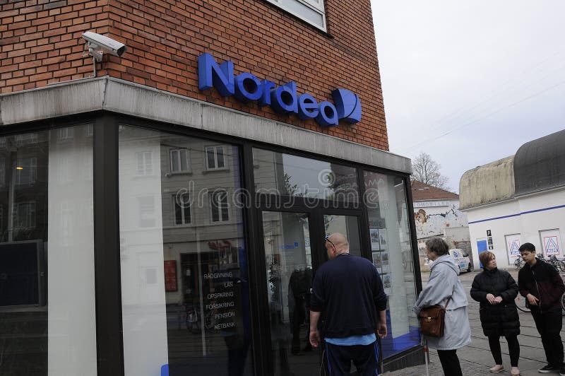 NORDEA-BANK redaktionell arkivbild. Bild av materiel - 92451967