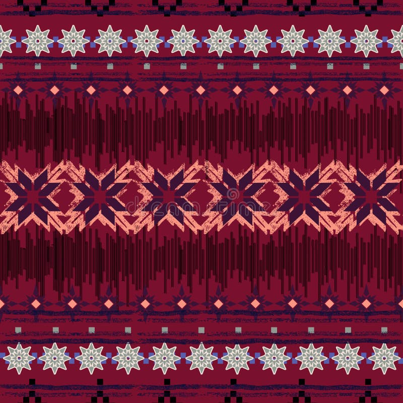 Nordic snowflake pattern stock vector. Illustration of decor - 22738796