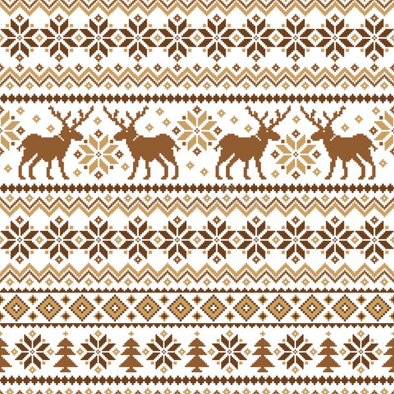 Nordic tradition pattern stock illustration. Illustration of handmade ...
