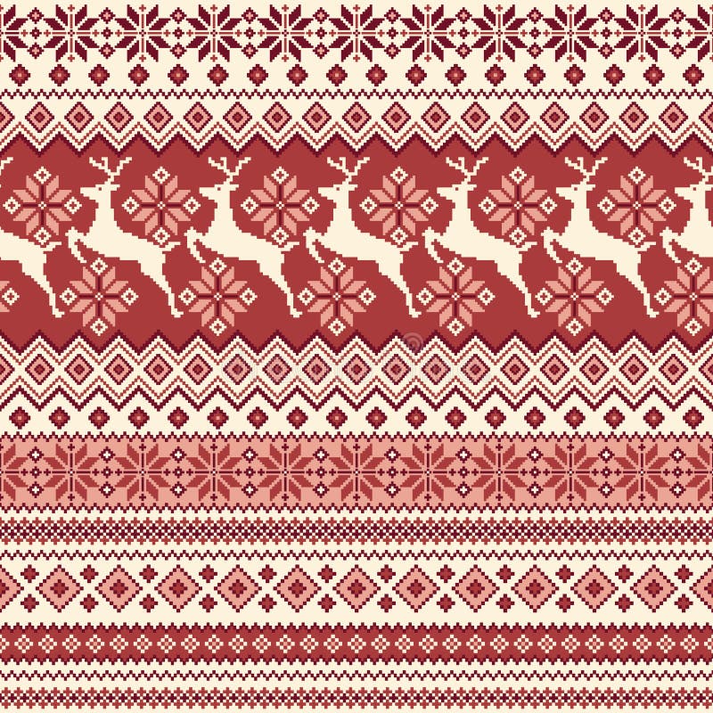 Nordic tradition pattern stock illustration. Illustration of handmade ...
