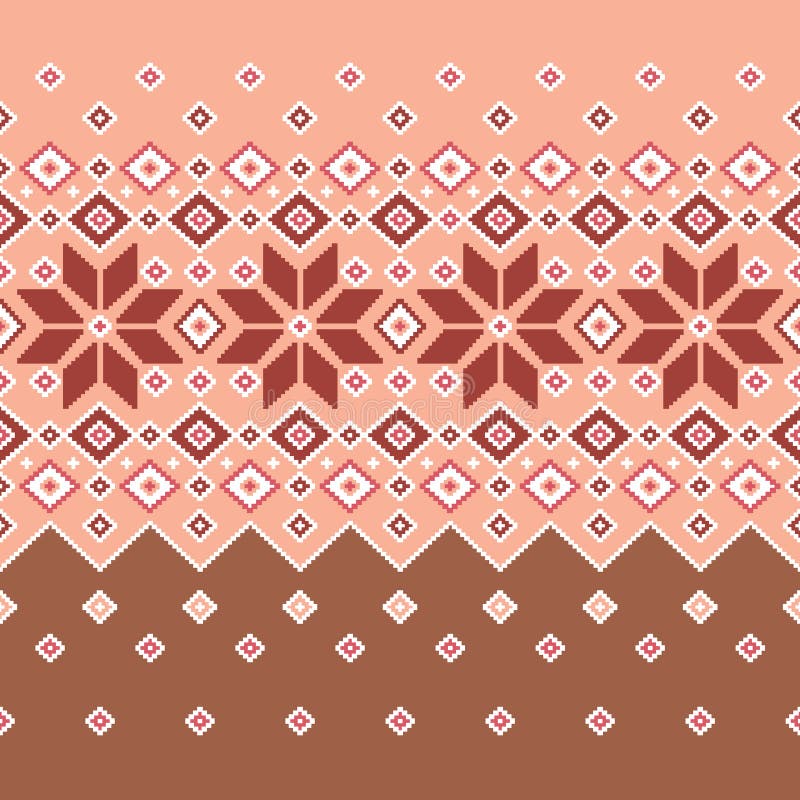Nordic tradition pattern stock illustration. Illustration of fabric ...