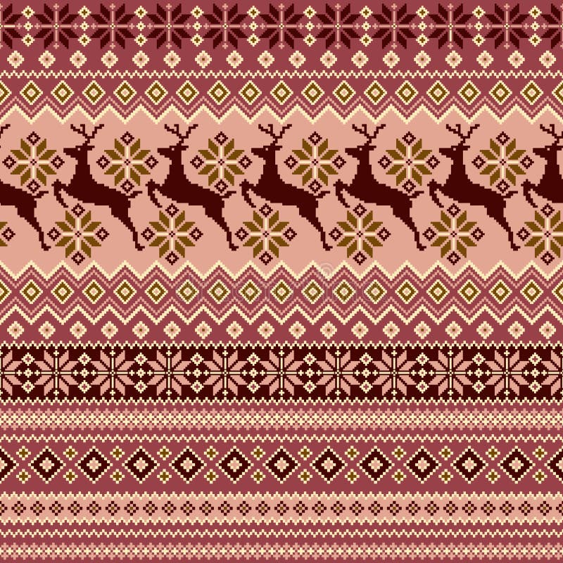 Nordic tradition pattern stock illustration. Illustration of fashion ...