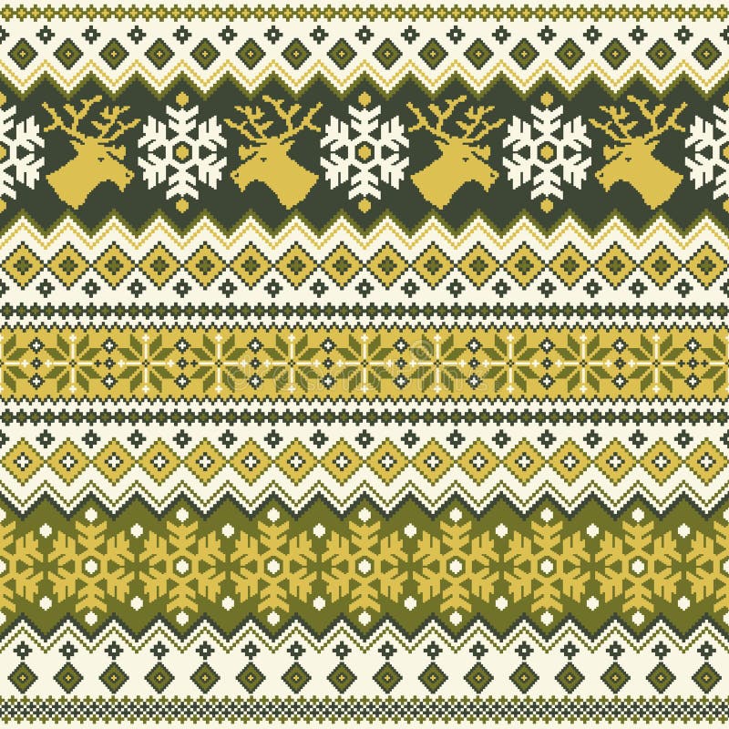 Nordic tradition pattern stock illustration. Illustration of design ...