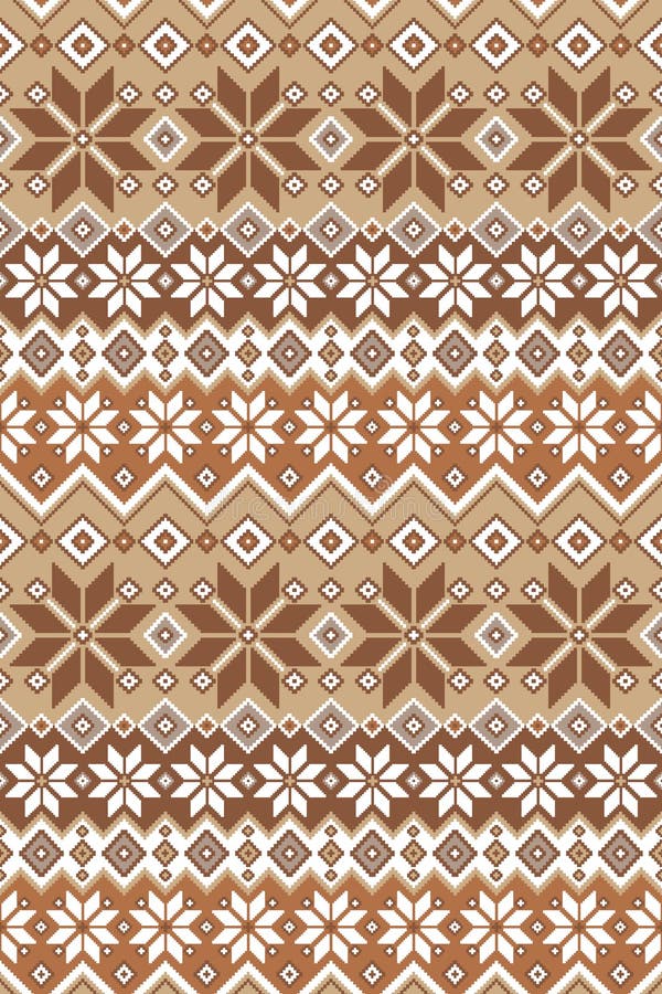 Nordic tradition pattern stock illustration. Illustration of material ...