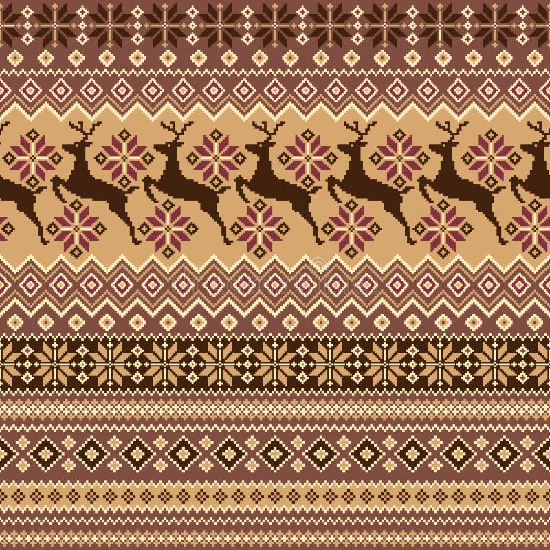 Nordic tradition pattern stock illustration. Illustration of nostalgic ...