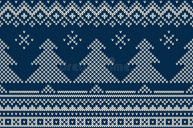 Seamless knitting pattern stock vector. Illustration of craft - 46420303