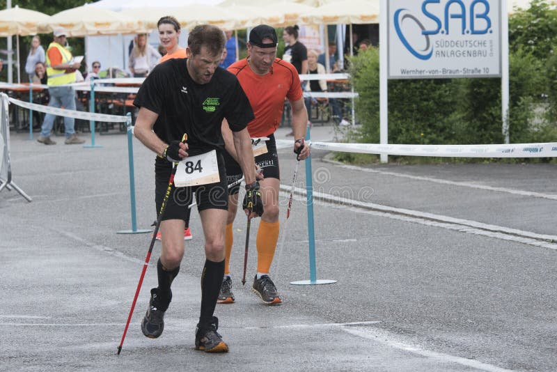 Nordic walking competition editorial photo. Image of national - 56141636