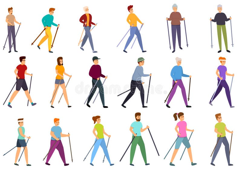 Cartoon Walking Exercise Stock Illustrations – 4,303 Cartoon Walking ...