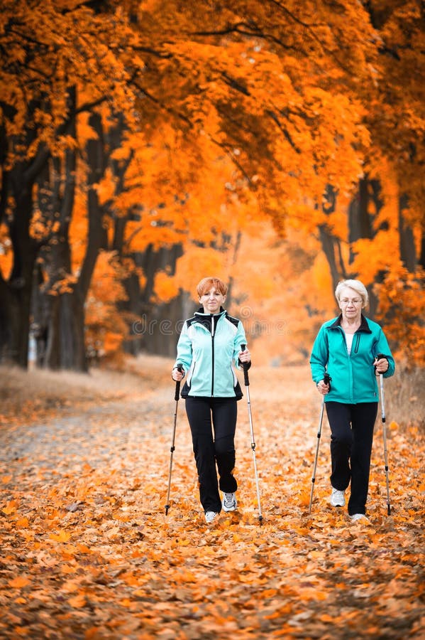 Nordic walking stock image. Image of person, lifestyle - 46509921