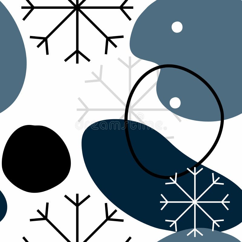 Nordic Winter stock vector. Illustration of diagram - 264699617