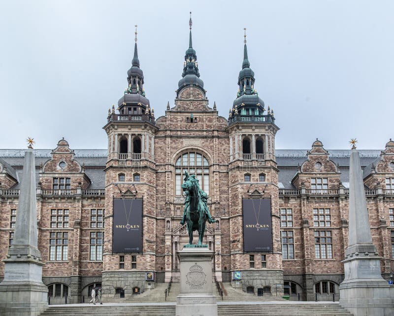 Staty i Stockholm arkivfoto. Bild av skulpturer, europa - 63492744