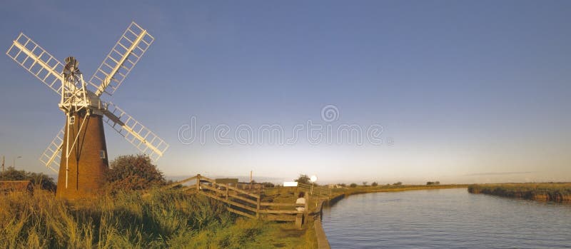Norfolk broads stock image. Image of rural, vacation, scenery - 2512409