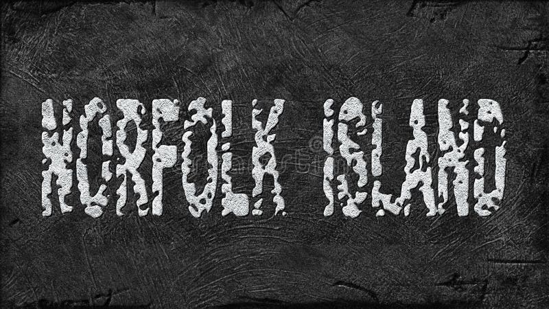 Norfolk Island Lithium Extraction, Modern Mining Concept Stock ...