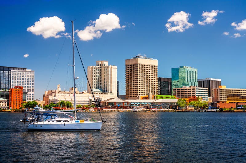Norfolk, Virginia, USA on the Elizabeth River Editorial Photo - Image ...
