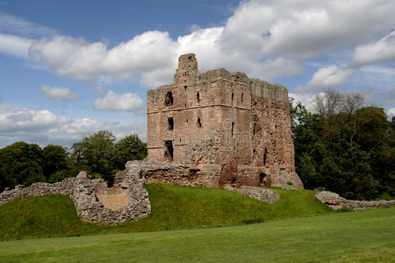 Norham Castle stock image. Image of northumberland, heritage - 2506149