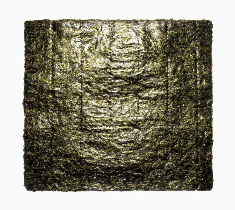 Nori Algae in the Form of Sheets.Nori Seaweed Sheets for Sushi Stock ...