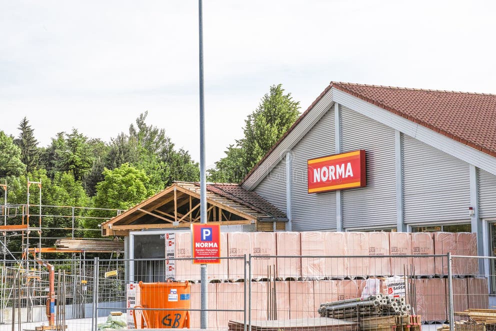 Norma construction editorial photo. Image of german, discounter - 41460021