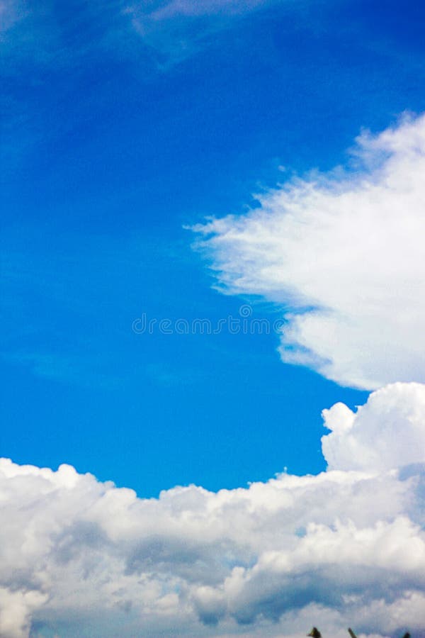 The normal blue sky one stock photo. Image of summer - 249718786