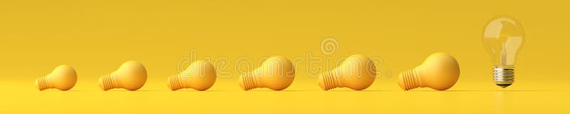 Normal Bulb Standalone from Plastic Bulb - 3d Illustration Design ...