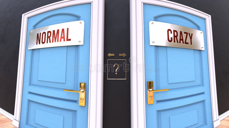 Crazy Opposite Stock Illustrations – 38 Crazy Opposite Stock ...