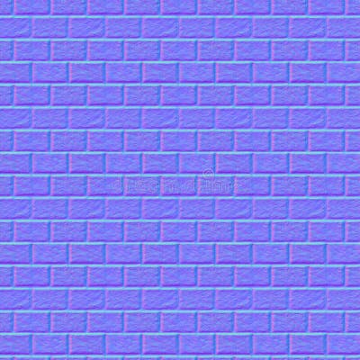 Normal Map Brick Wall Texture, Normal Mapping Texture Stock Image ...