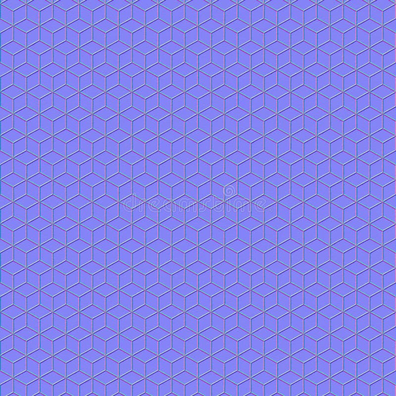 Grooved Concrete Normal Map