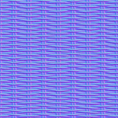 Normal Map Fabric Wicker Texture. Texture Normal Mapping Stock ...