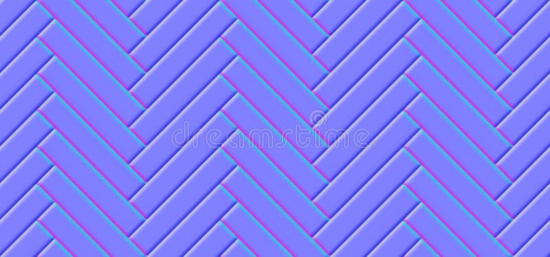 Normal Map Herringbone Parquet Floor Seamless Pattern with Diagonal ...