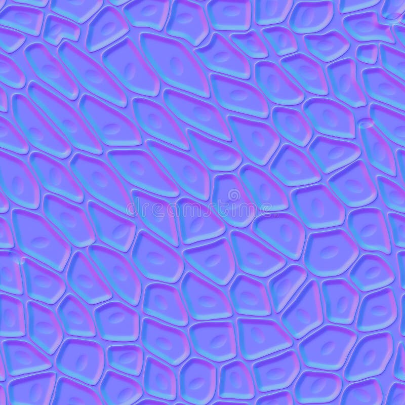 Normal Map of Leaf Tissue Layer Under a Microscope Stock Illustration ...
