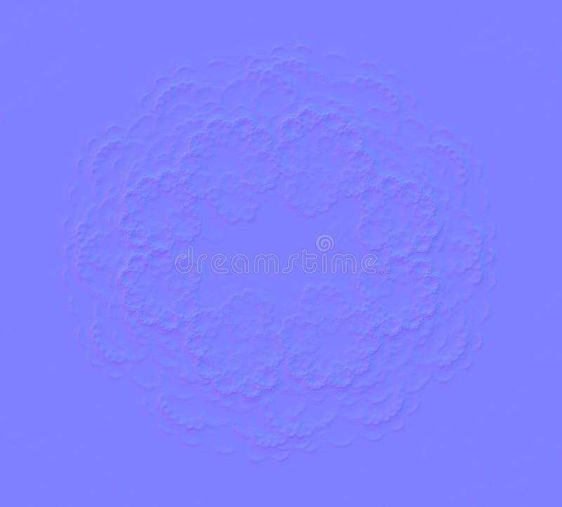 Normal Map of Mandala Flower Stock Illustration - Illustration of ...