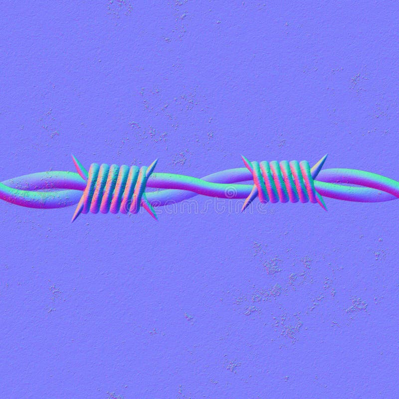 Normal Map Metal Texture, Normal Mapping Stock Illustration ...