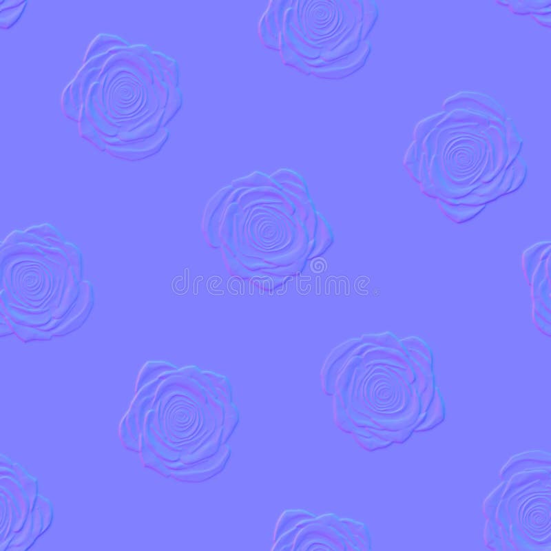 Normal Map of Seamless Toilet Paper Pattern Stock Illustration ...