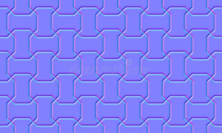 Normal Map Seamless Pattern of Pavement with Crossed Blocks Stock ...
