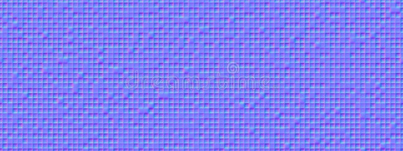 Normal Map of Swimming Pool Mosaic Tile Seamless Pattern Stock ...
