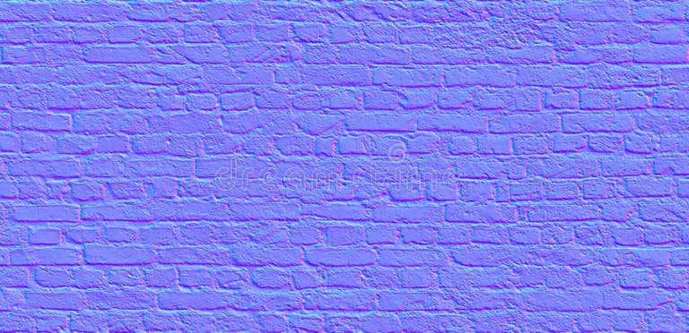 Normal Map Texture Bricks, Texture Mapping Normal Stock Photo - Image ...