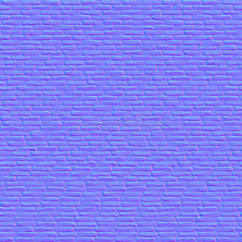 Normal Map Texture Bricks, Texture Mapping Normal Stock Image - Image ...