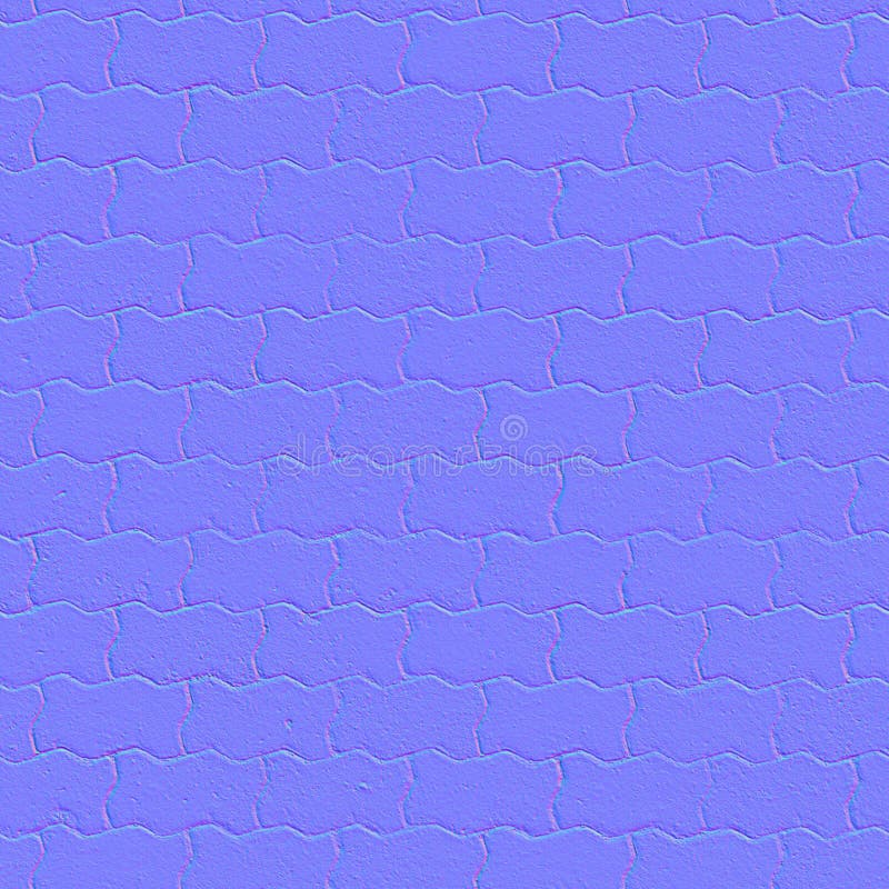 Normal Map Texture Dirty Wall with Broken Cement Plaster, Normal Mapping Stock Illustration ...