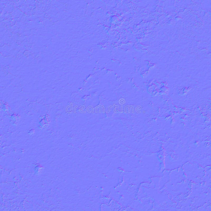Normal Map Texture Dirty Wall with Broken Cement Plaster, Normal ...
