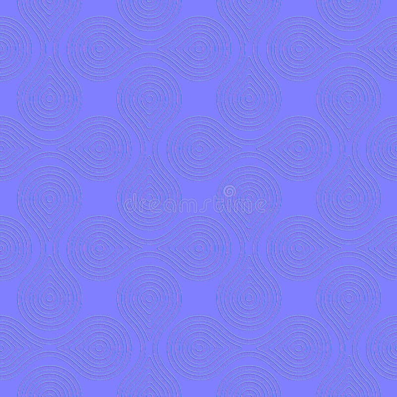 Normal Map Texture Fabric, Normal Texture Mapping Stock Illustration ...