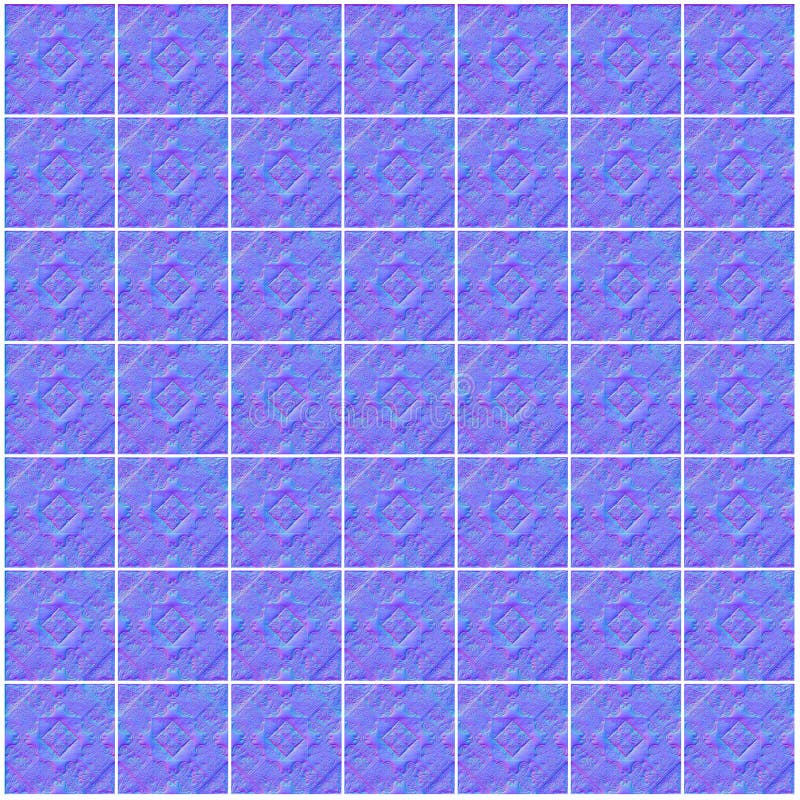 Normal Map Texture, Normal Mapping Decorative Floor Tiles, High Quality ...